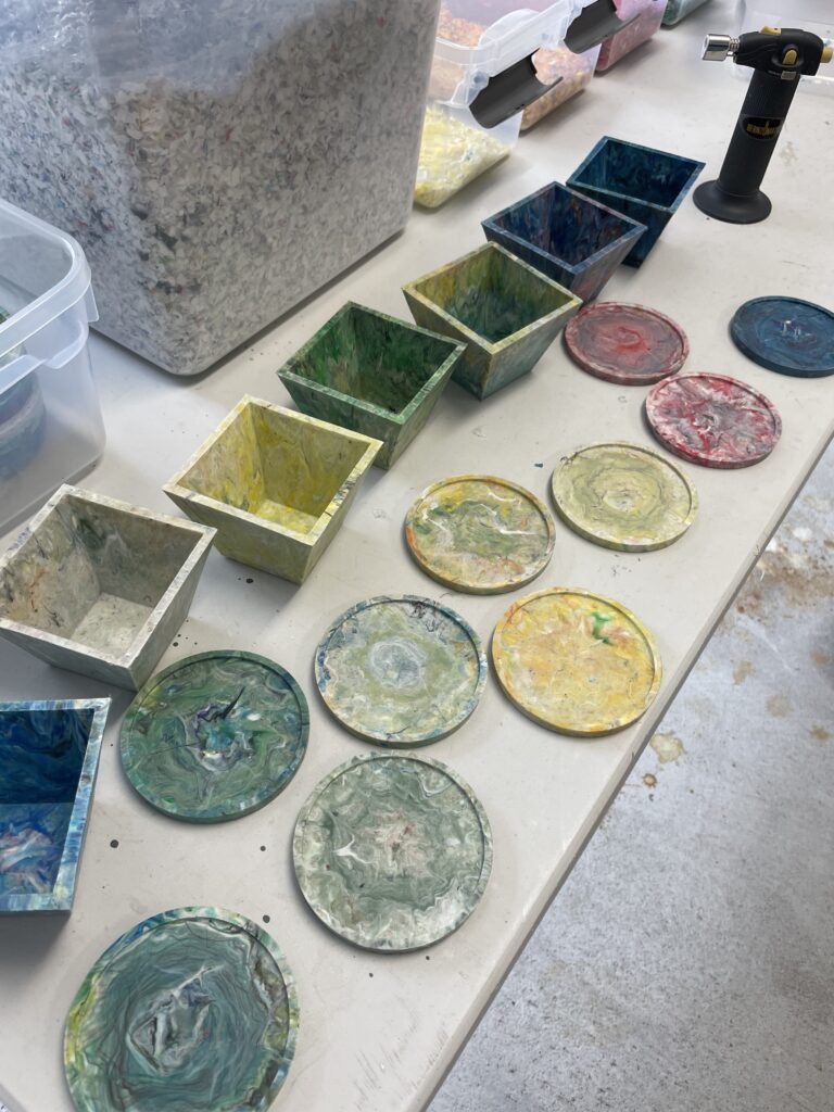 Get your recycled planters and coasters at the Farmers Market! – Tybee ...